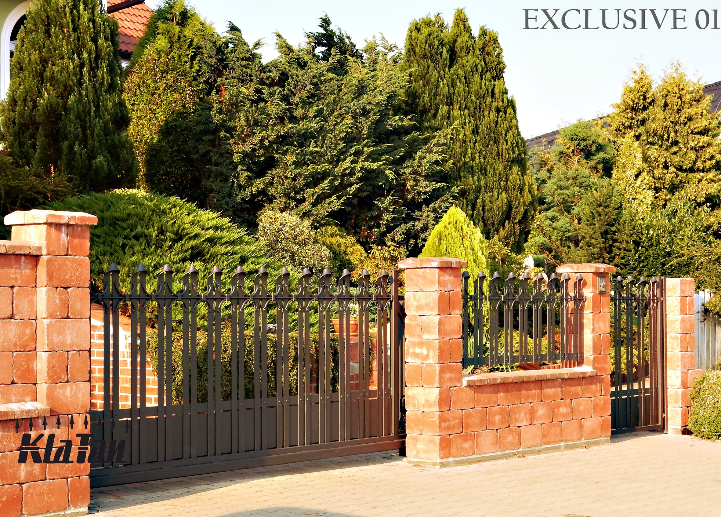 Kované ploty a kované brány | Naše zahrada