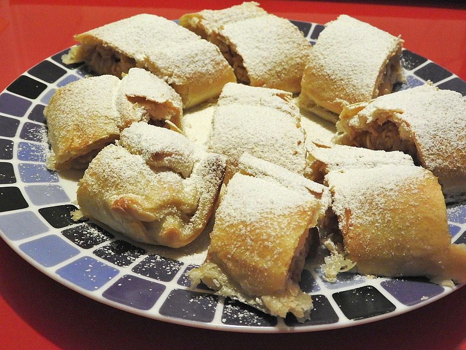 Bleskový jablečný štrúdl - recept | Naše zahrada